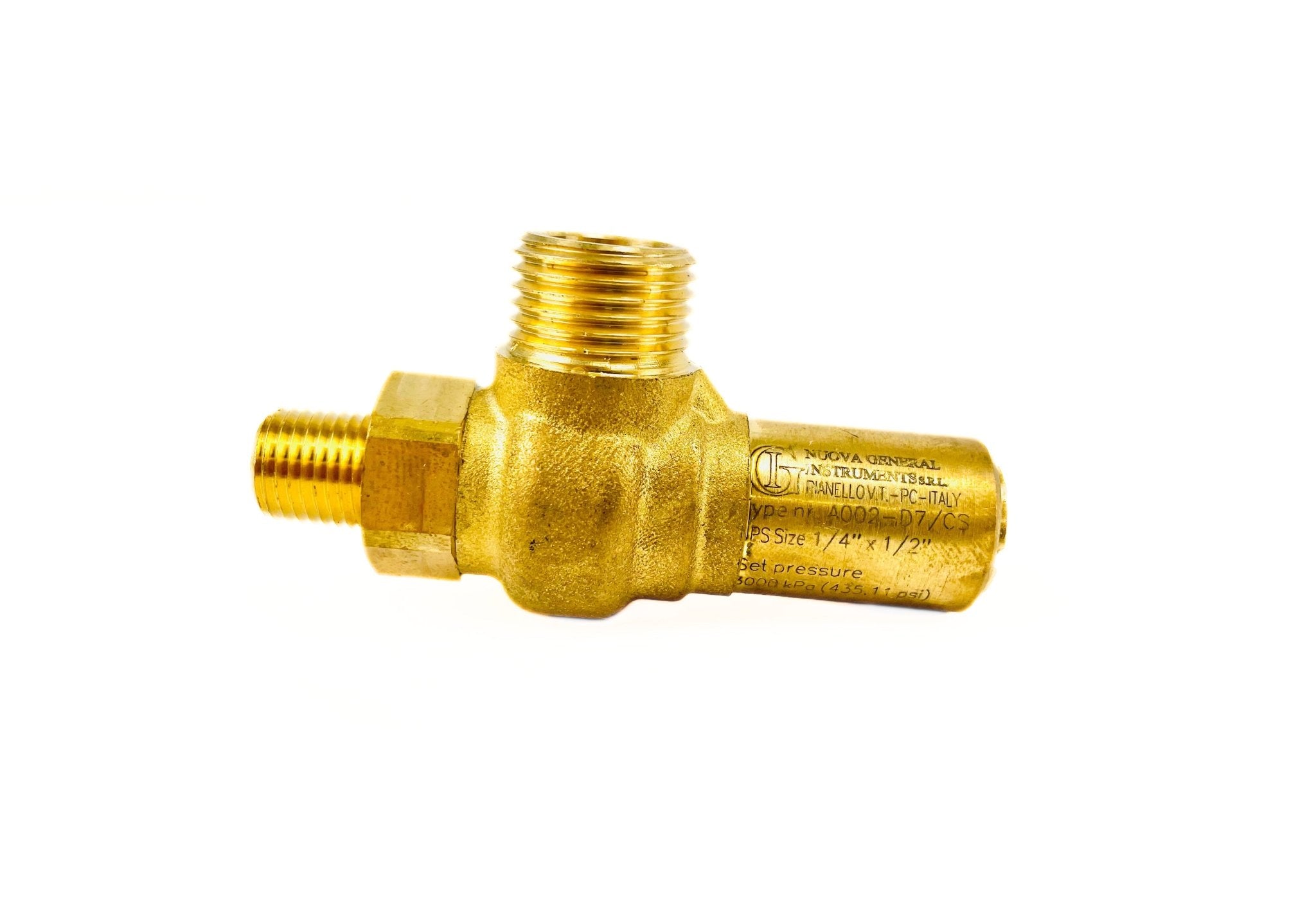 Hillphoenix 30 Bar CO2 Relief Valve ASME/CRN