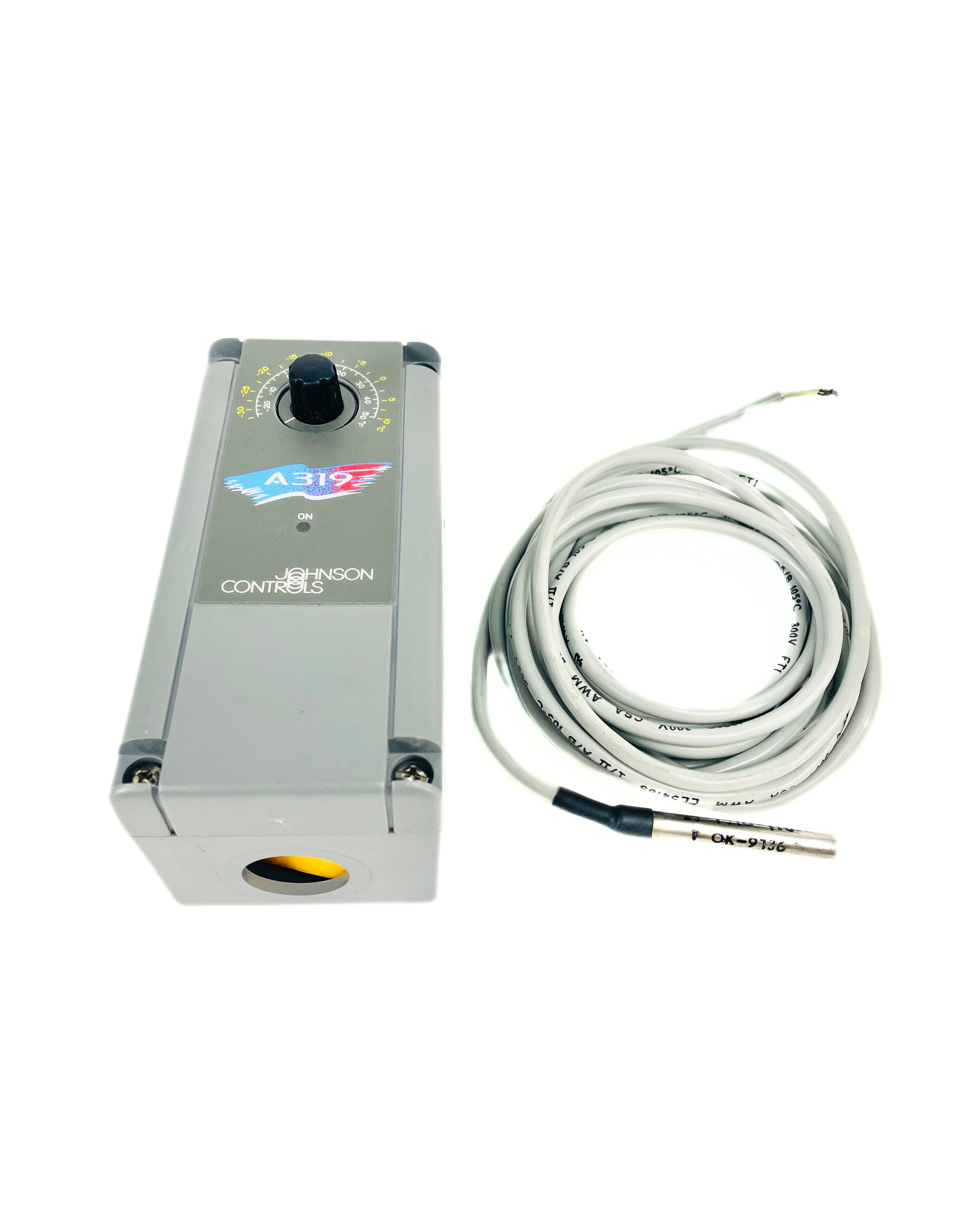Johnson Controls SPDT 120/208/240V Electronic Temperature Control A319