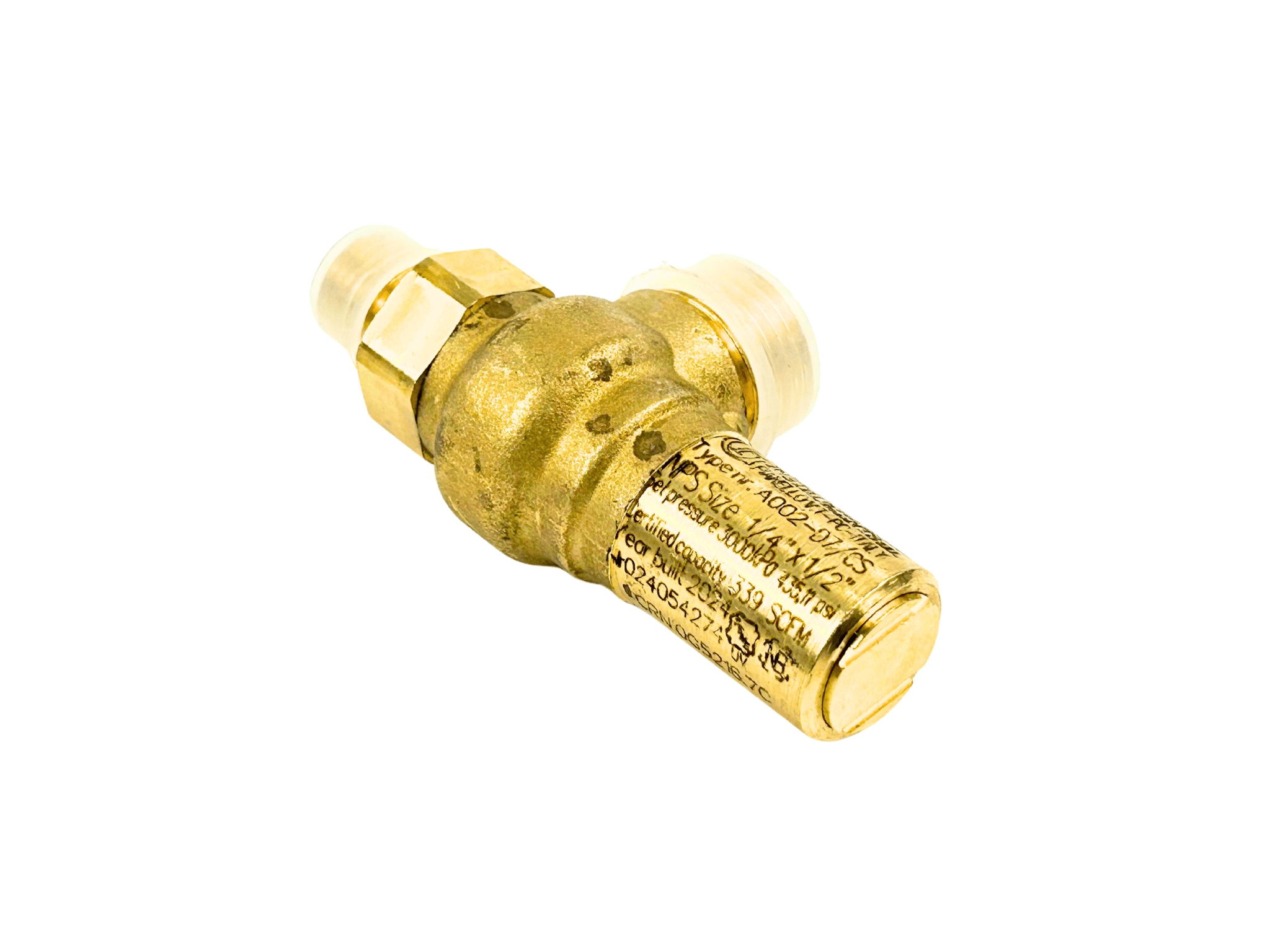 Hillphoenix 30 Bar CO2 Relief Valve ASME/CRN | Commercial Climate Supply
